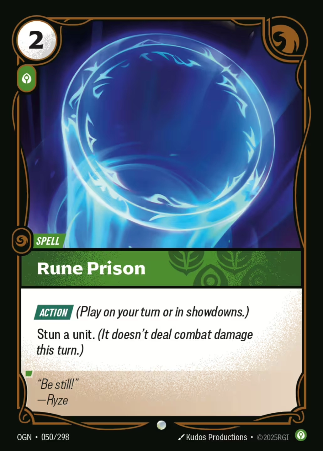 OGN Green/Orange Lee Sin, Blind Monk Riftbound TCG Decklist